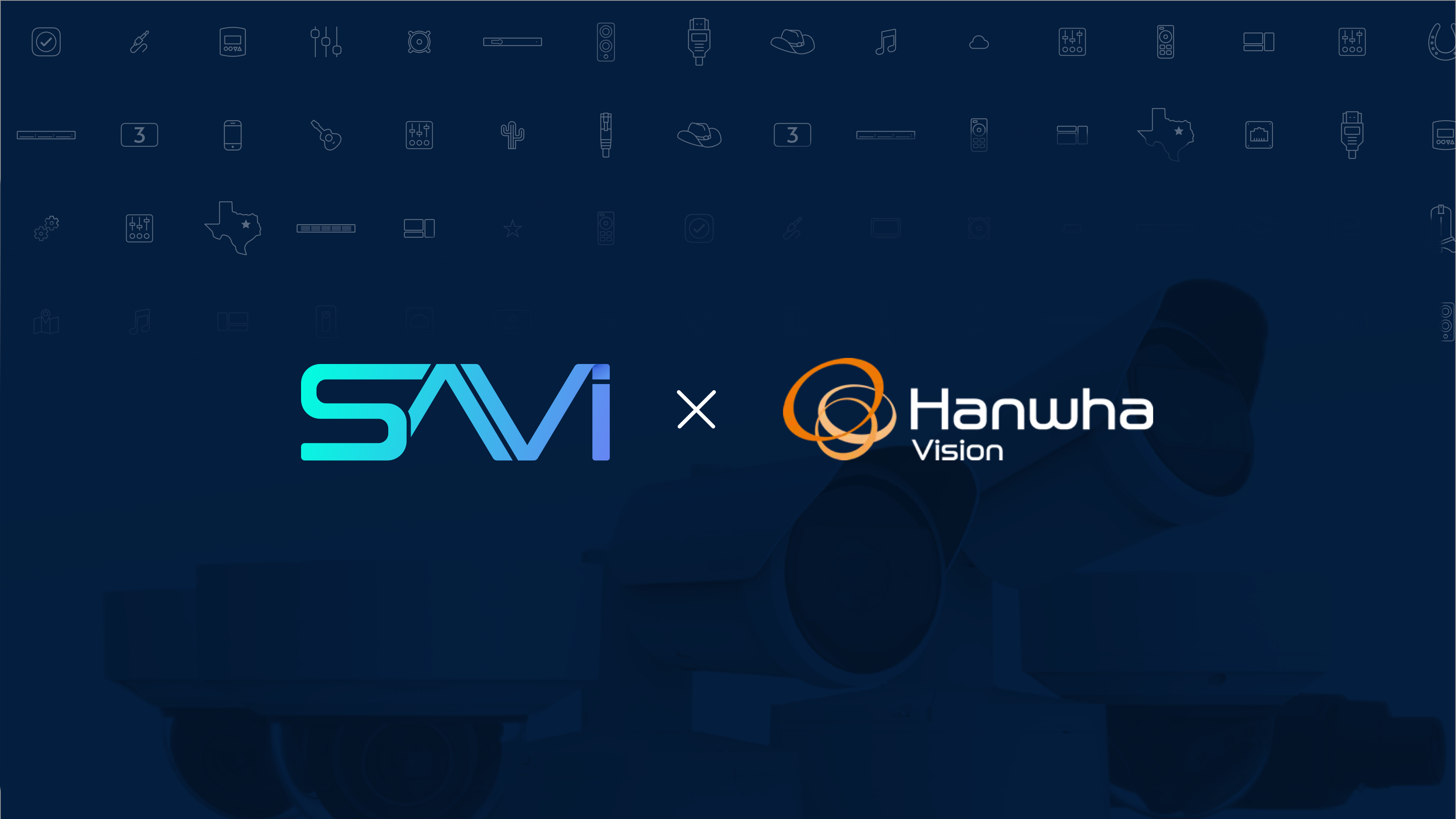 SAVI and Hanwha Vision Announce Strategic Partnership - SAVI